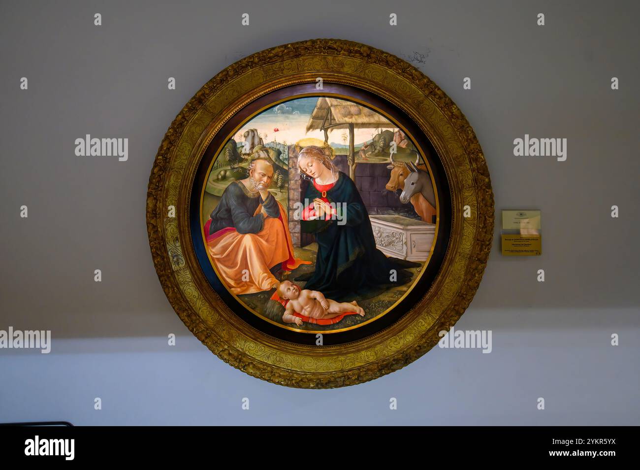 Milan, Italy. Interior of the Biblioteca and Pinacoteca Ambrosiana or ...