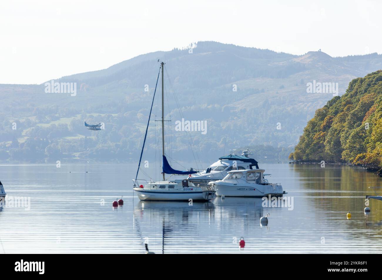Trossachs loch lomond caravan hi-res stock photography and images - Alamy