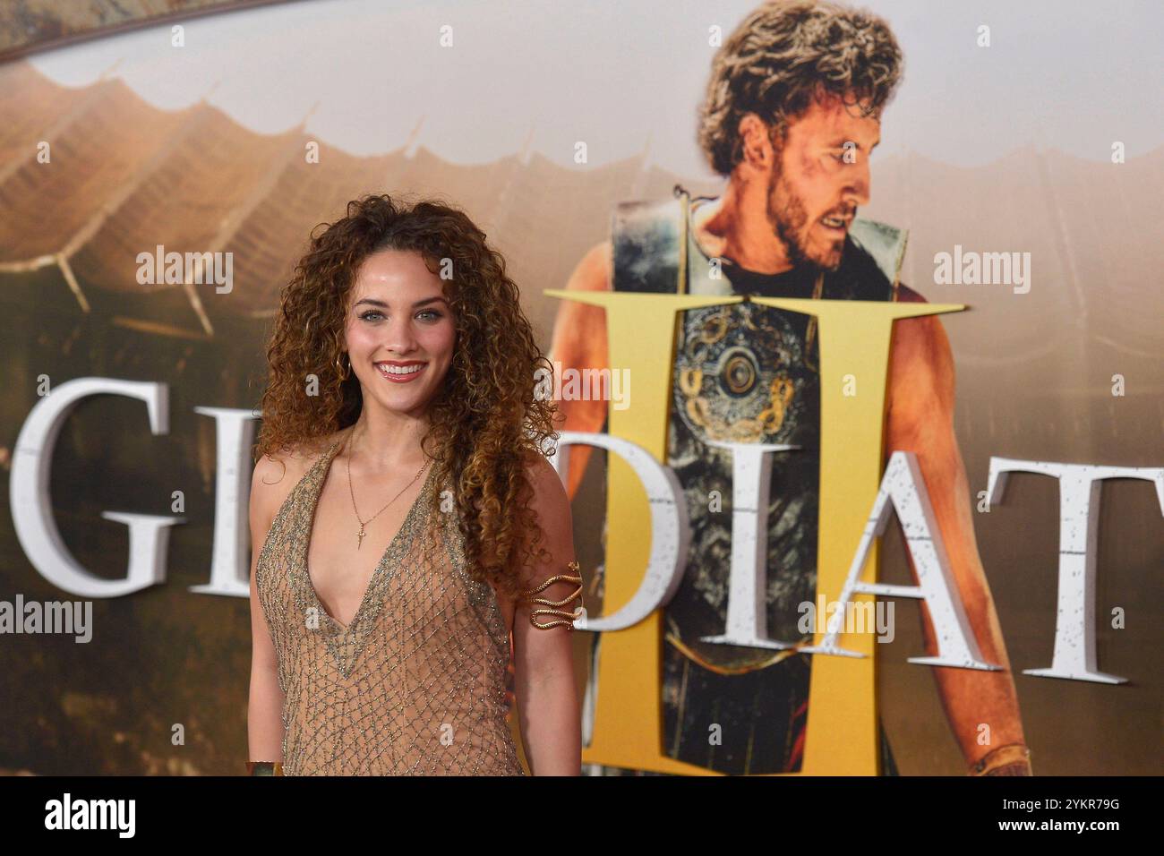 Sofie Dossi bei der Premiere des Kinofilms Gladiator II im TCL Chinese Theatre. Los Angeles, 18. ...