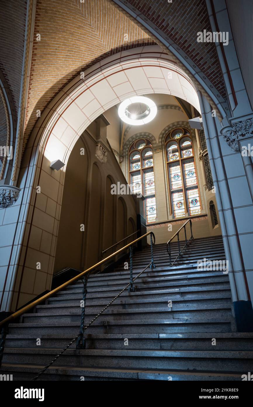 Monumental staircase at the Rijksmuseum in Amsterdam 6 - Netherlands ...