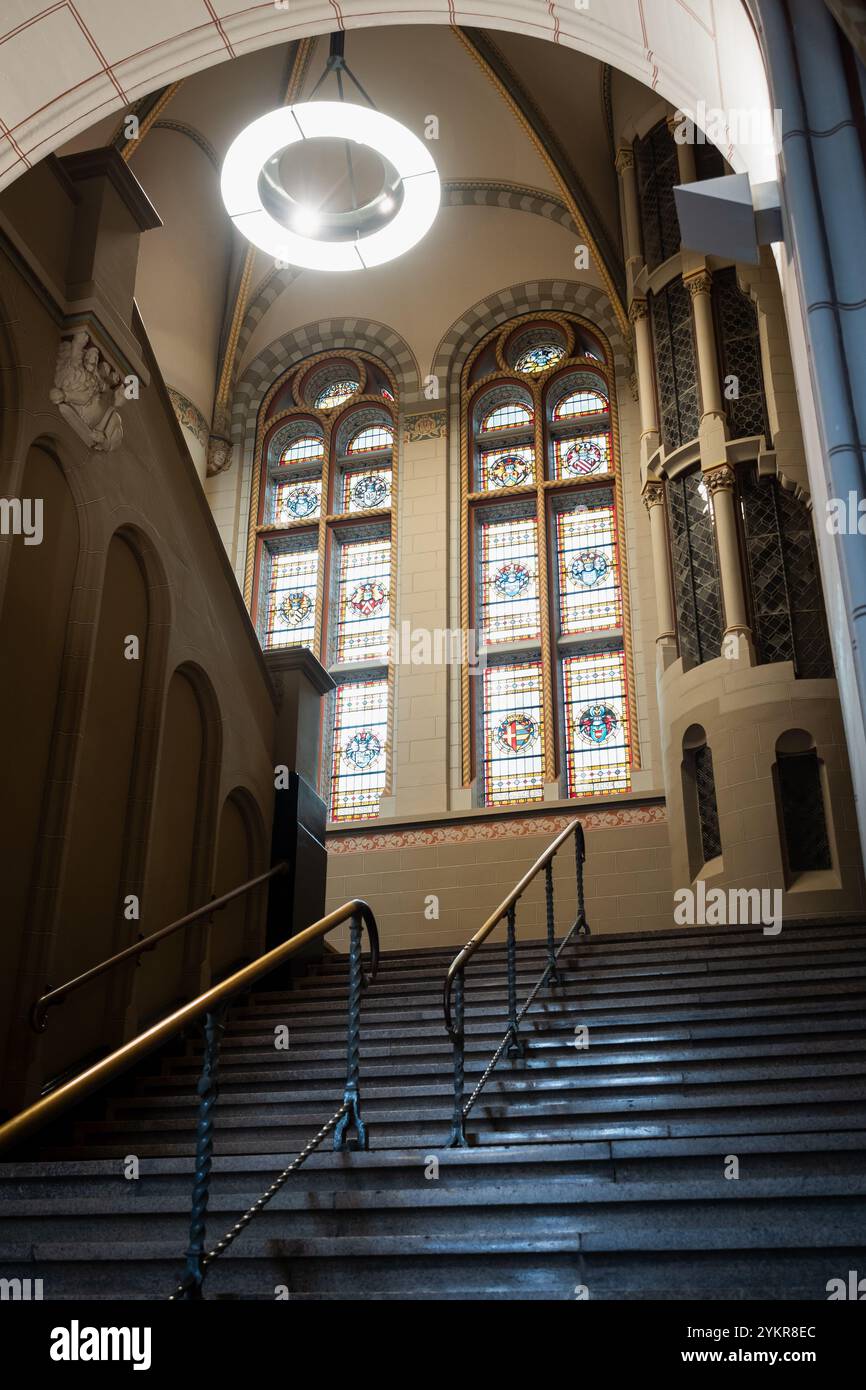 Monumental staircase at the Rijksmuseum in Amsterdam 5 - Netherlands ...