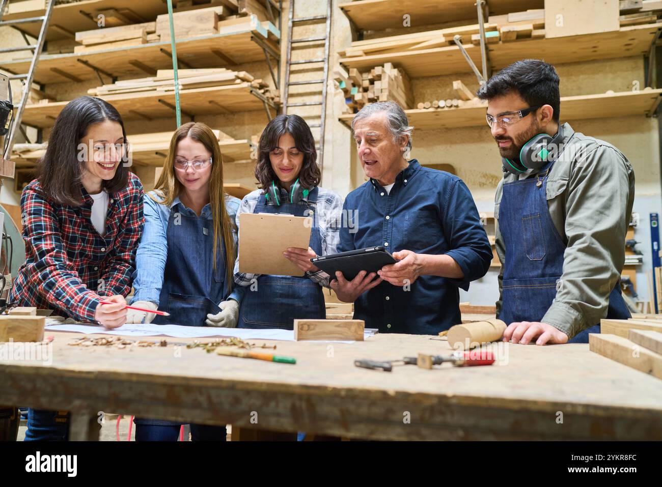 Carpentry tasks hi-res stock photography and images - Alamy