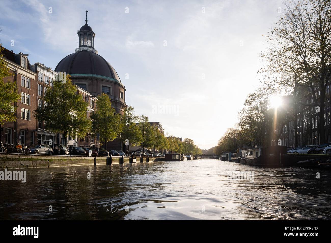 Landscape along the canals of the beautiful city of Amsterdam 25 ...