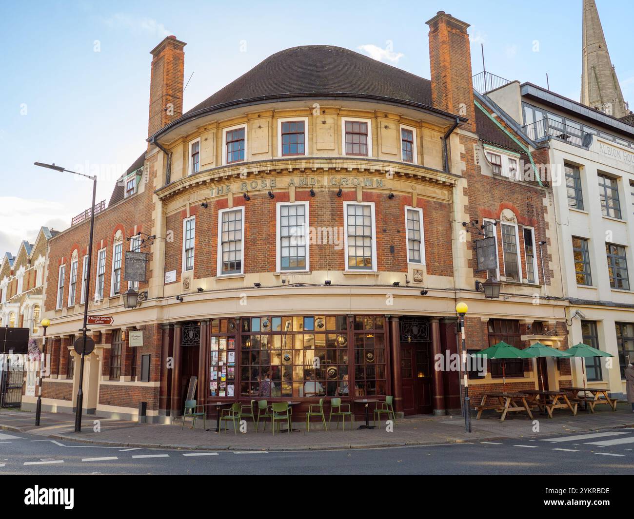 The Rose and Crown pub on Stoke Newington Church Street, Hackney ...