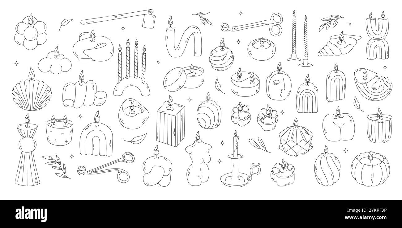 Hand drawn fire Black and White Stock Photos & Images - Alamy