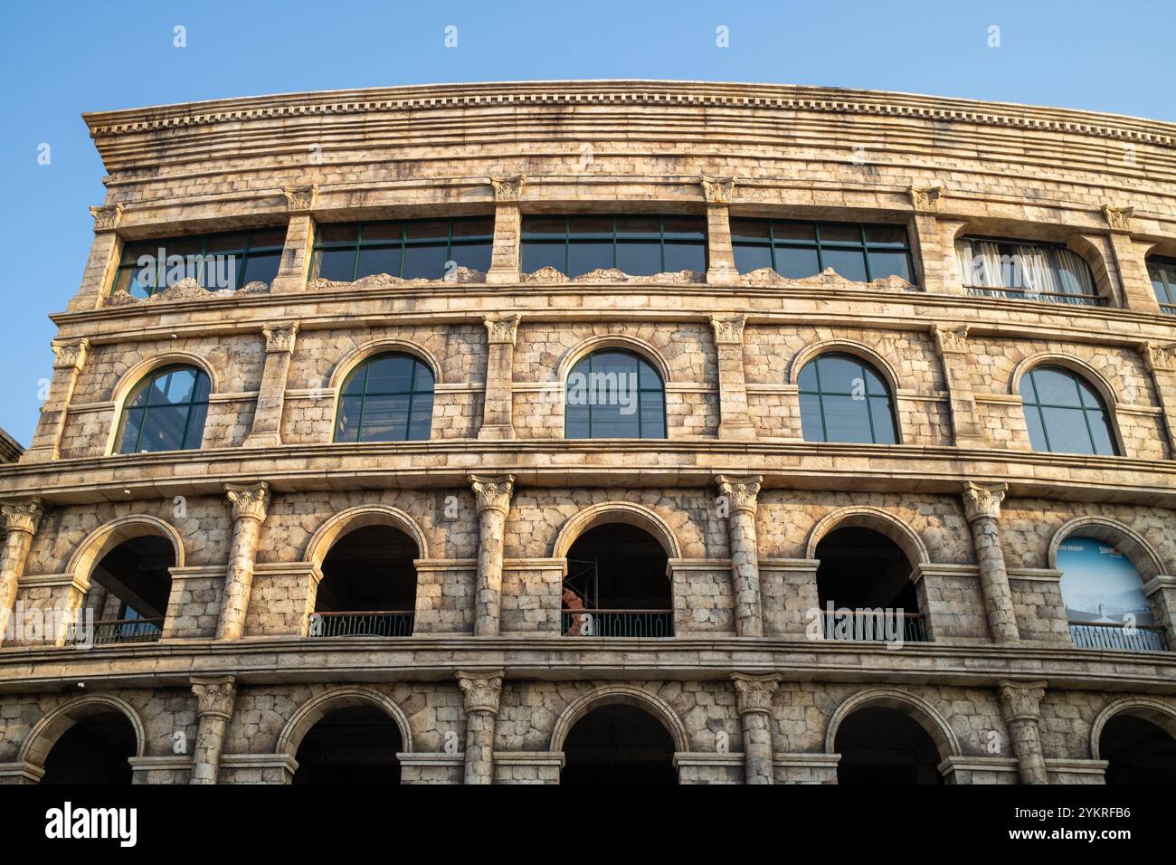 Replica Colisseum Building at Sunset Town in Phu Quoc Island Vietnam ...
