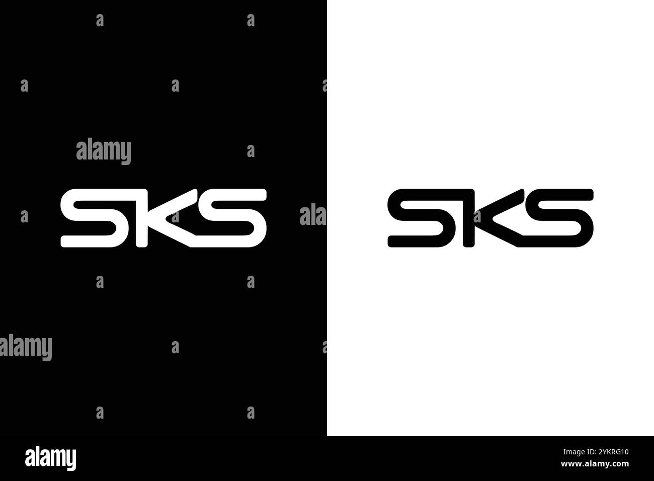 Sks monogram Stock Vector Images - Alamy