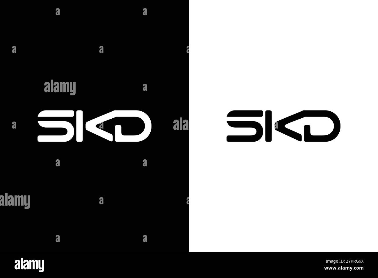 Skd logo design hi-res stock photography and images - Alamy