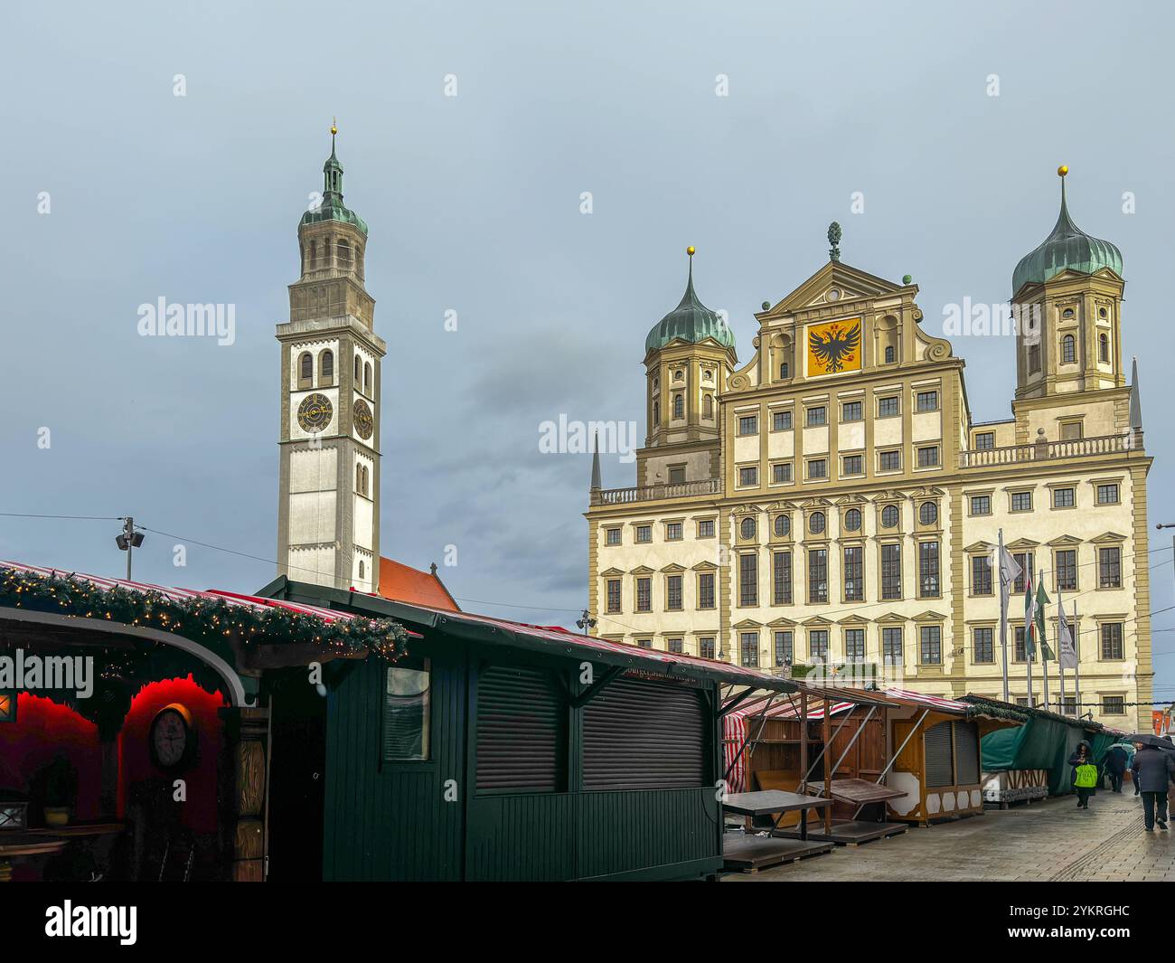 Markte Augsburg Und Umgebung Morgen