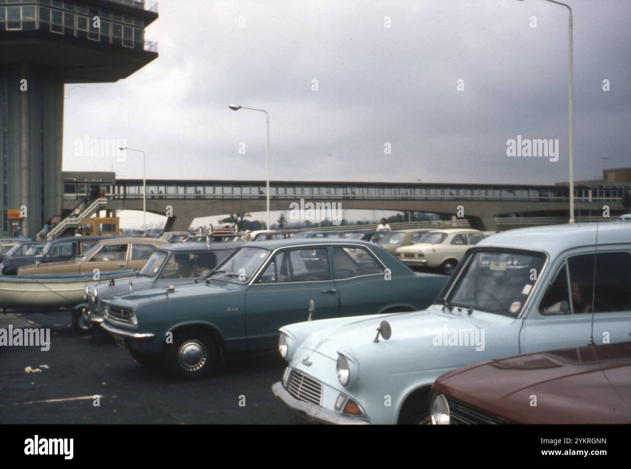Forton Services, Lancashire, 1972 Stock Photo - Alamy