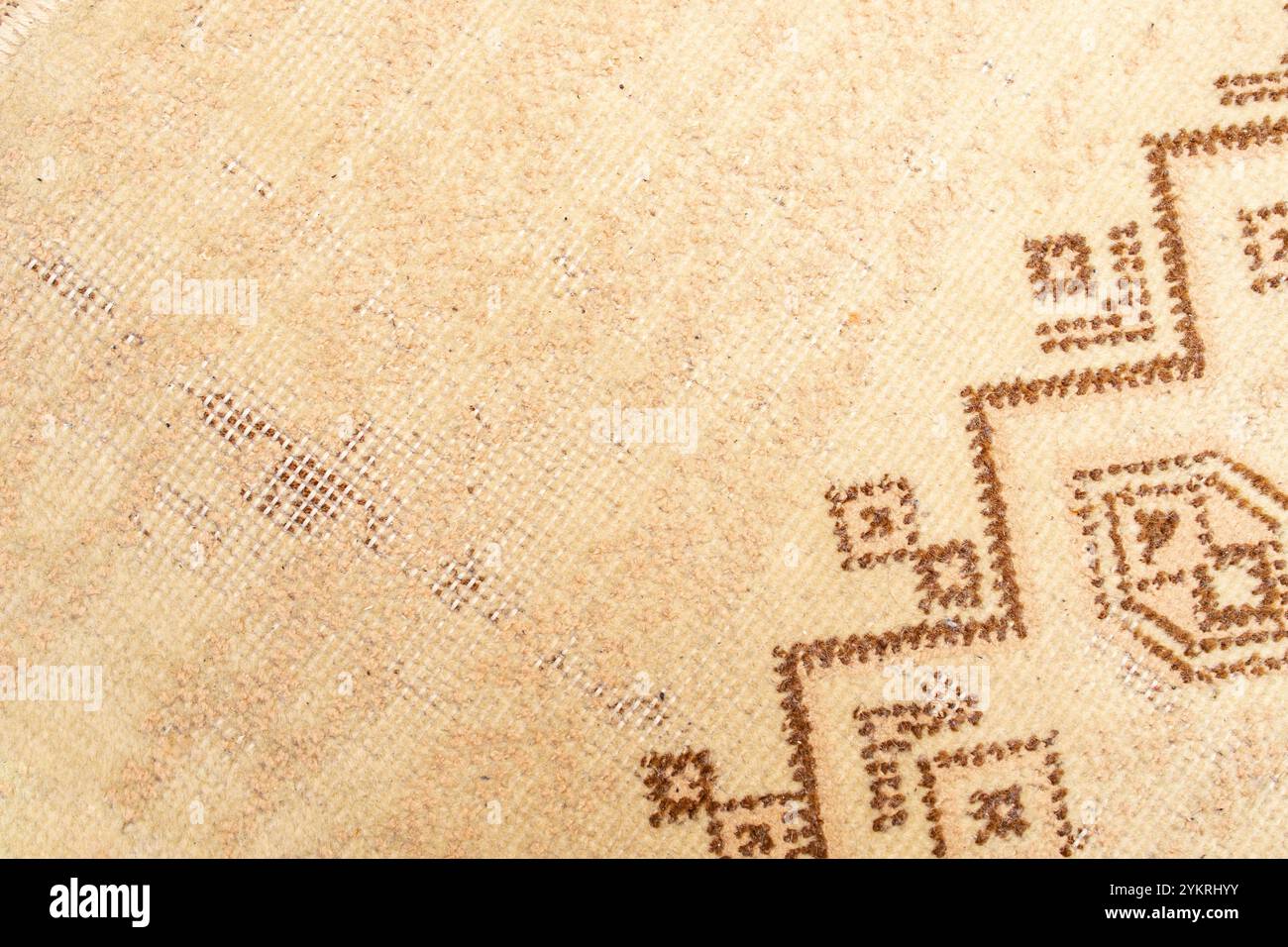 Moth infestation on a wool rug, soft focus Stock Photo - Alamy