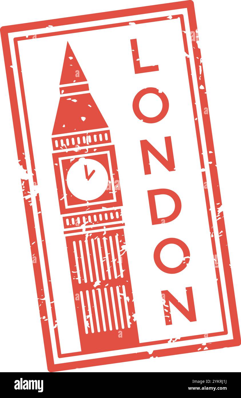 Big ben clock tower landmark in london Cut Out Stock Images & Pictures ...