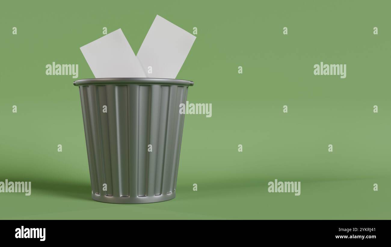 Trash design sustainability eco hi-res stock photography and images - Alamy