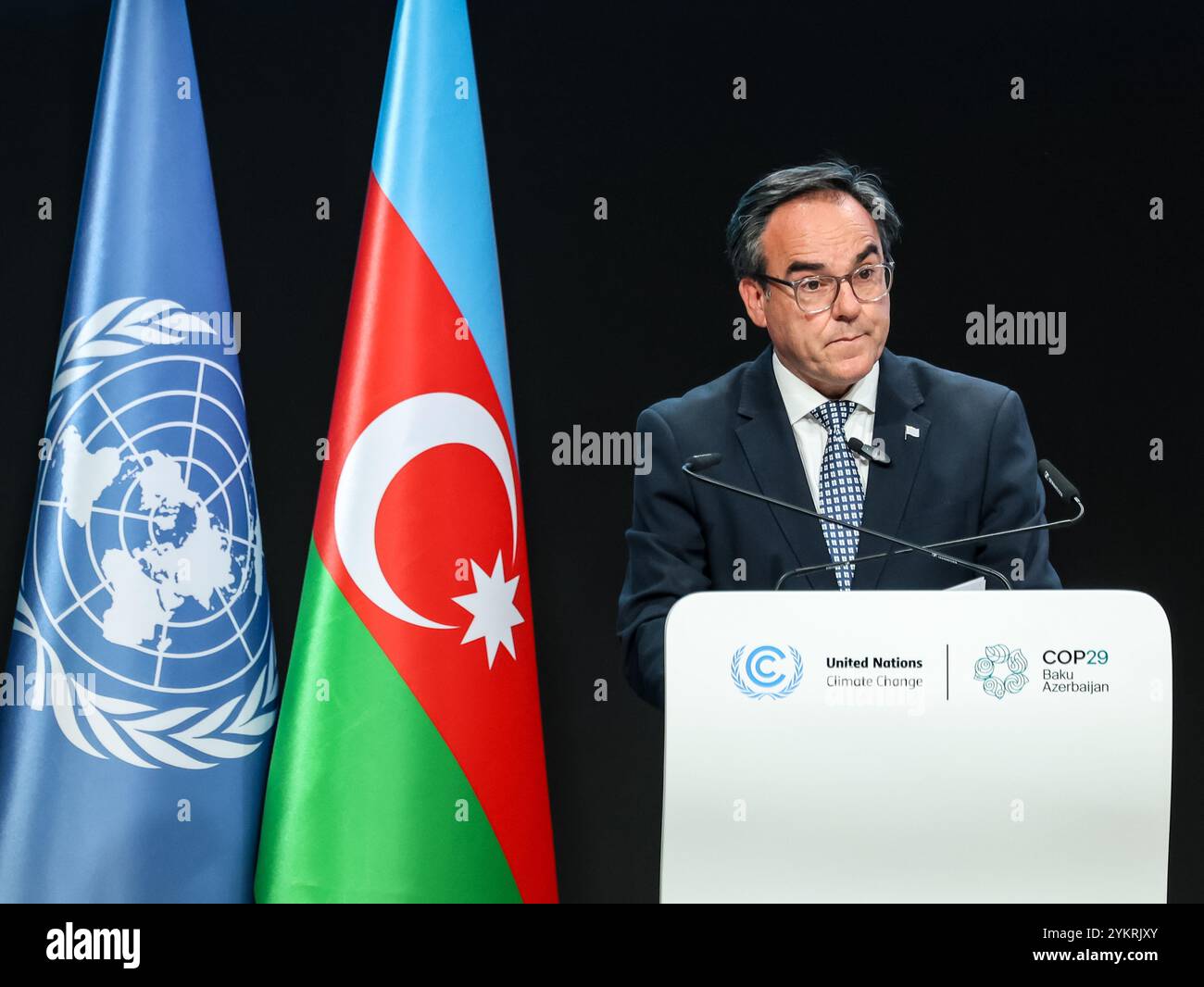Baku, Azerbaijan, November 19, 2024. Robert Daniel Bouvier Torterolo ...