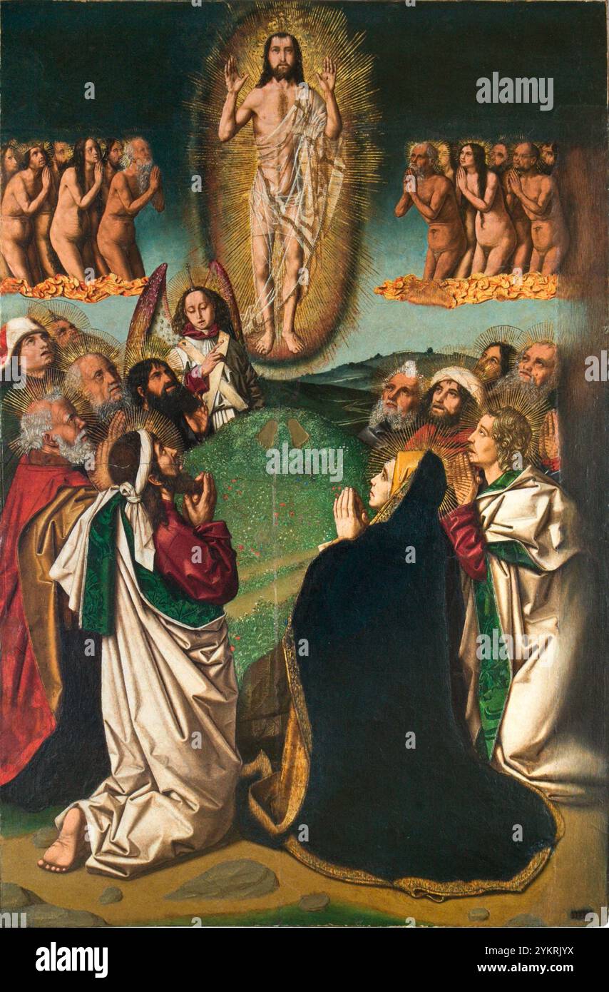Ascension of Jesus Bartolomé Bermejo Stock Photo - Alamy