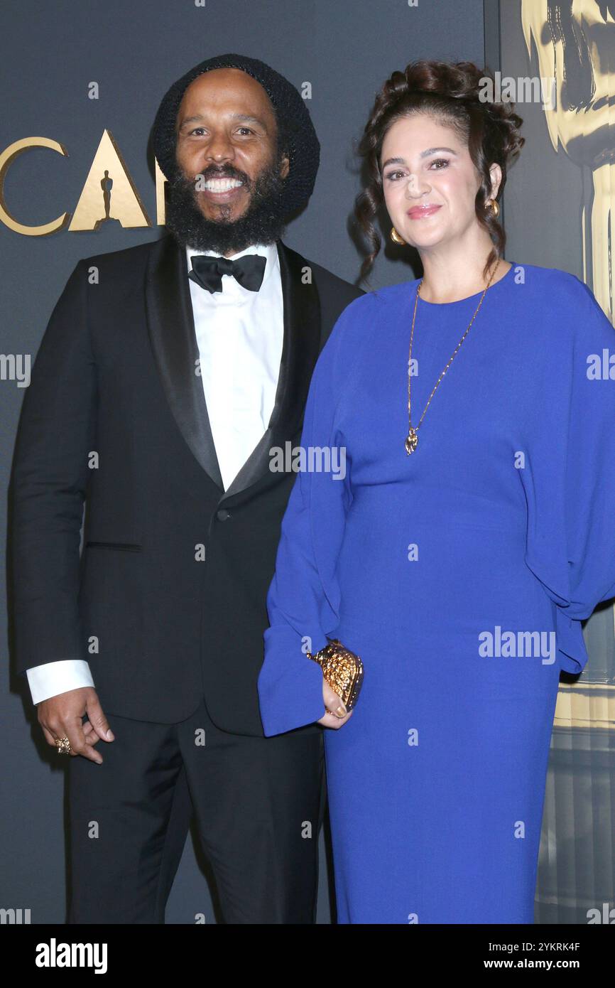 Los Angeles, USA. 17th Nov, 2024. LOS ANGELES - NOV 17: Ziggy Marley, Orly Marley at the 2024 ...