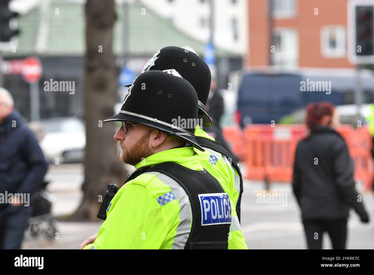 two police officers on patrol Stock Photo - Alamy