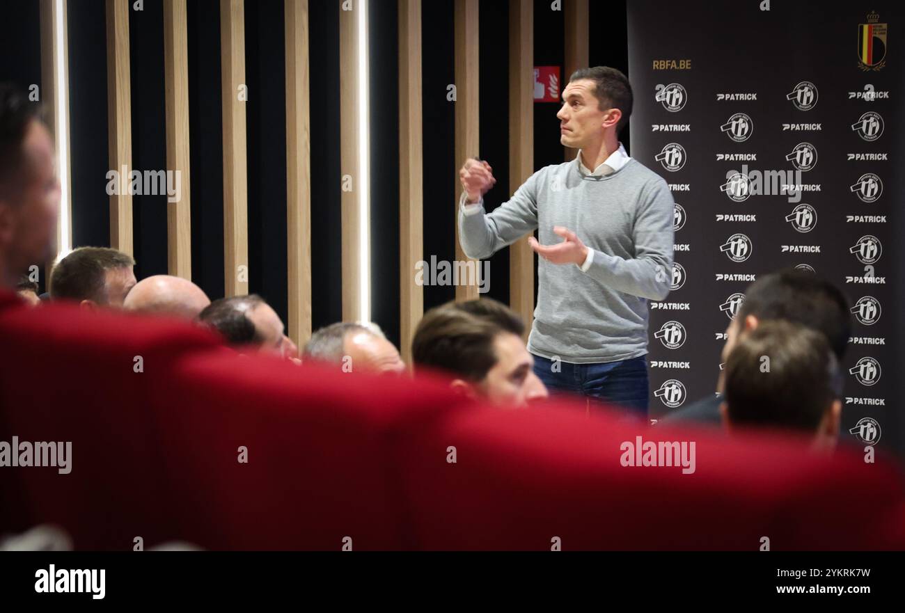 RBFA referee department director Jonathan Lardot pictured during the ...