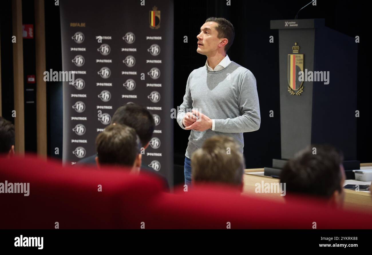 RBFA referee department director Jonathan Lardot pictured during the ...