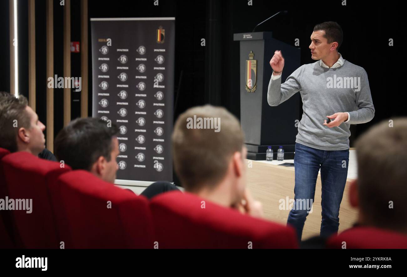 RBFA referee department director Jonathan Lardot pictured during the ...