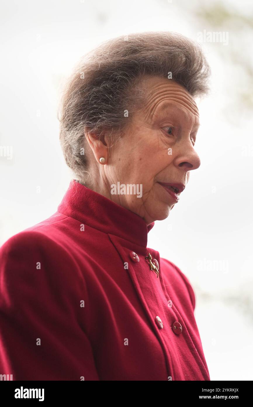 The Princess Royal arrives to officially open the Gull Wing Bridge in ...
