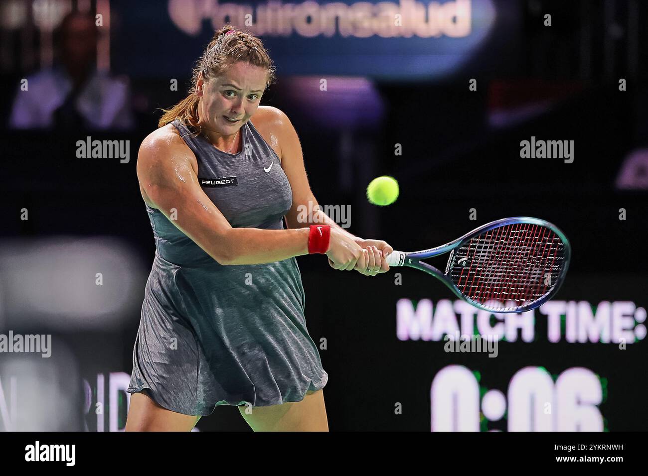 Malaga, Malaga, Spain. 19th Nov, 2024. Viktoria Hruncakova of Slovakia ...