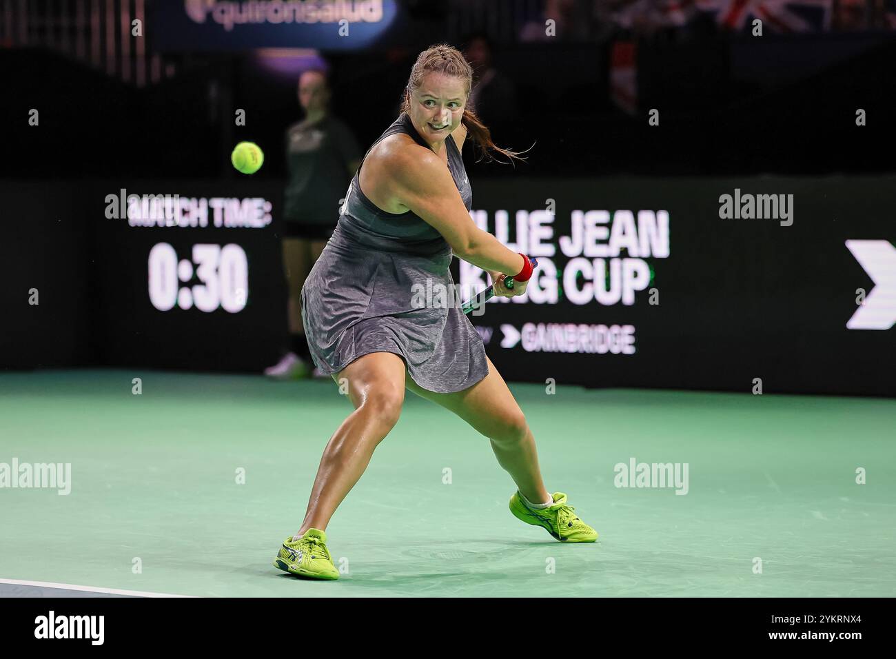 Malaga, Malaga, Spain. 19th Nov, 2024. Viktoria Hruncakova of Slovakia ...