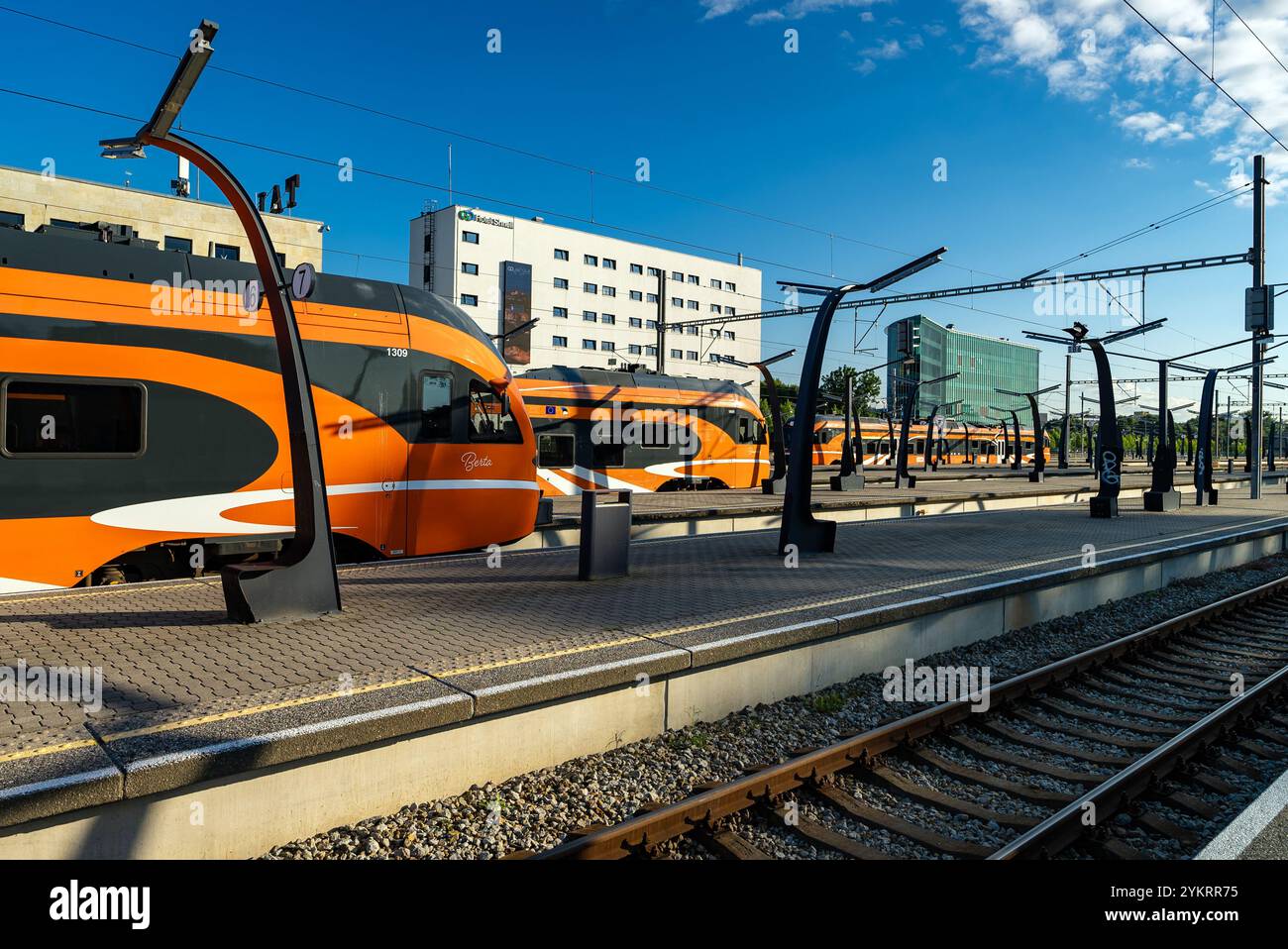 Tallinn railway hi-res stock photography and images - Alamy