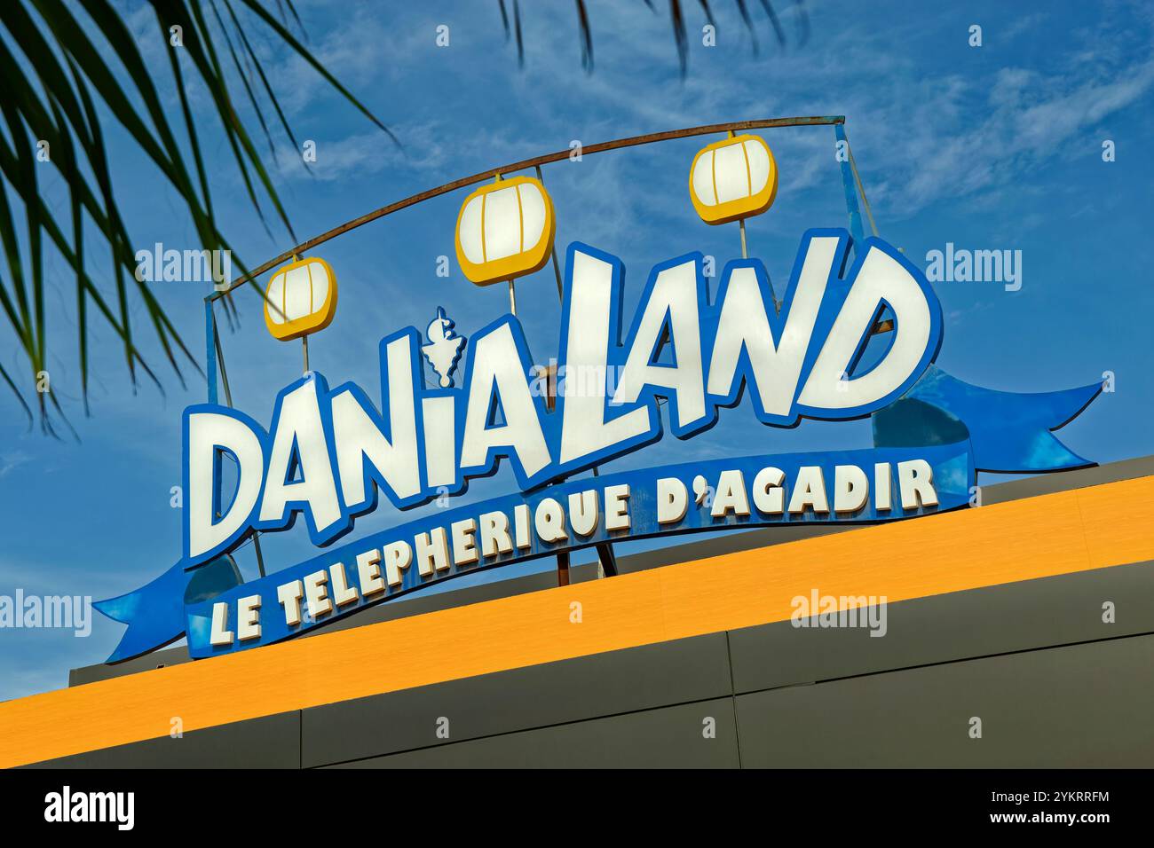 Danialand telepherique sign hi-res stock photography and images - Alamy
