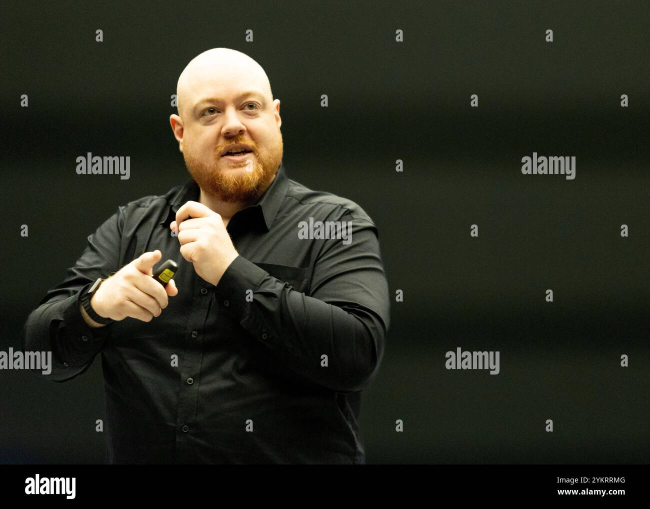 Dan Fitzpatrick, the Ai Educator, giving a talk in Benfleet, Essex ...