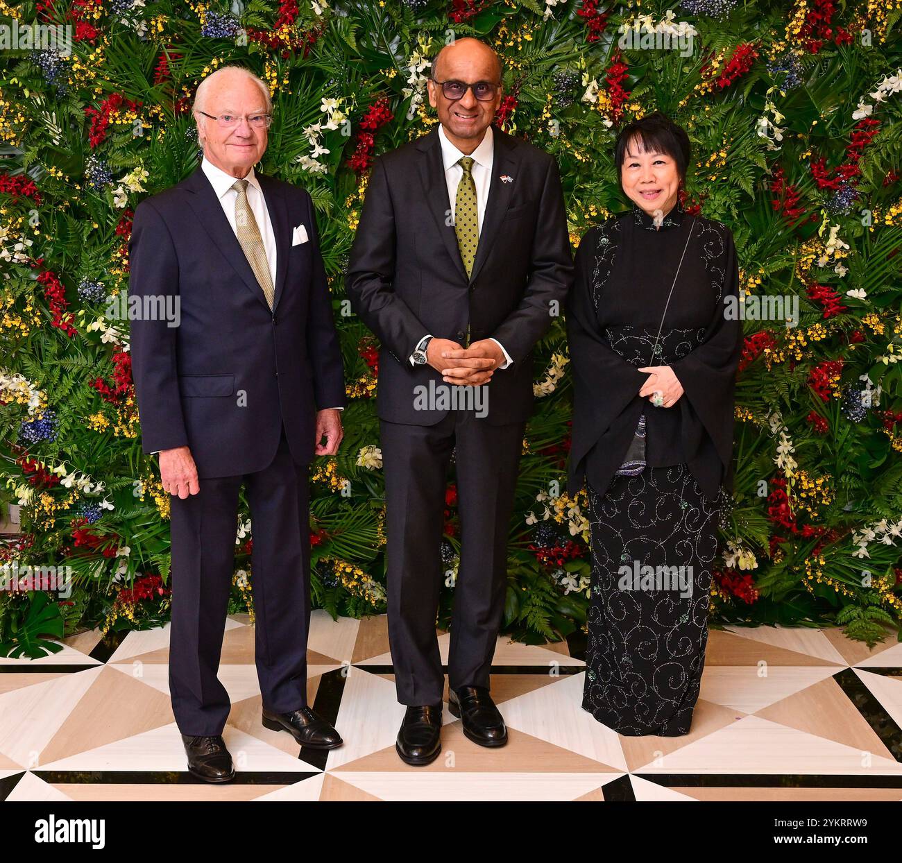 Singapore, Singapore. 19th Nov, 2024. President Tharman Shanmugaratnam ...