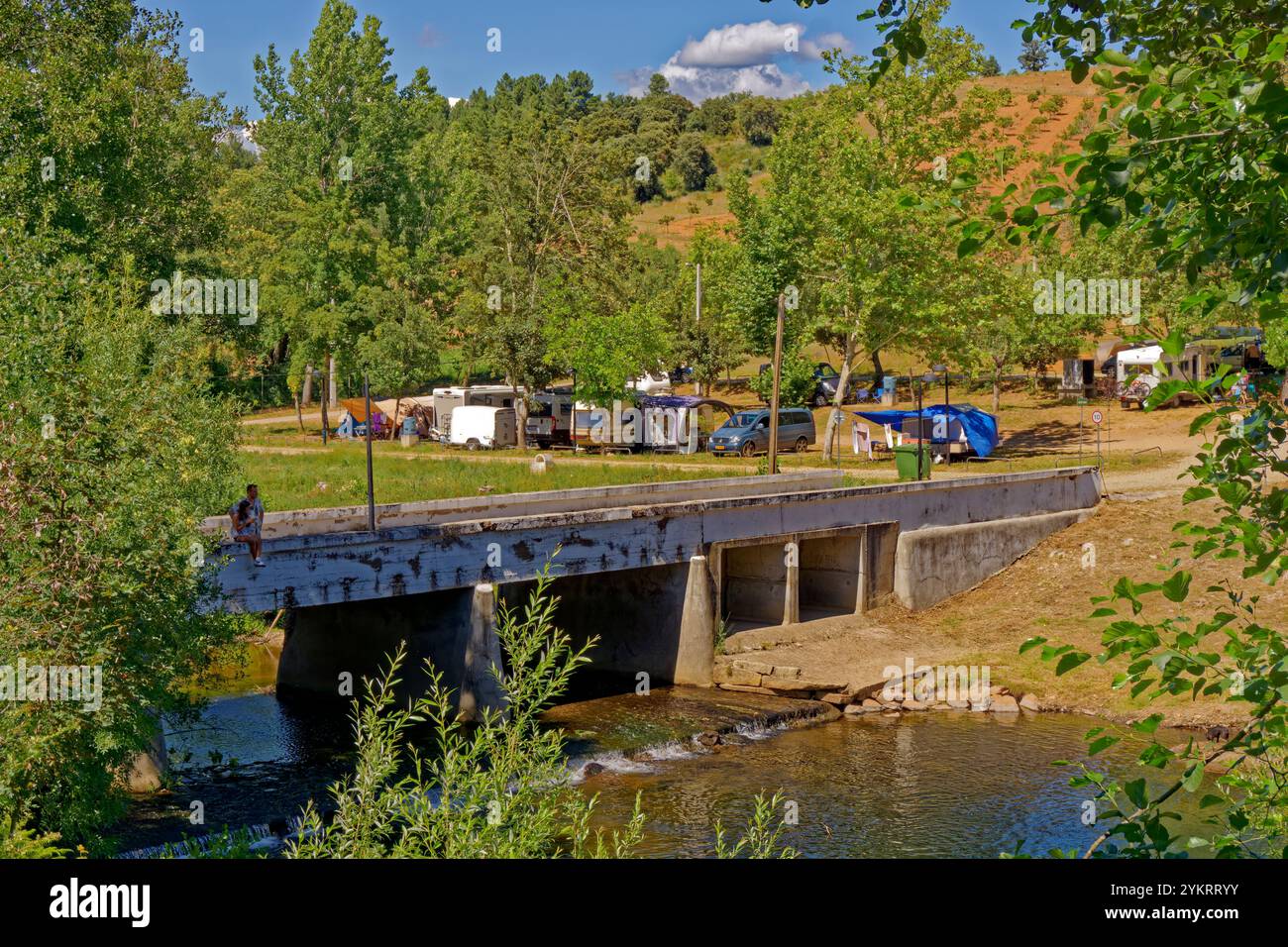 Sobre aguas campsite hi-res stock photography and images - Alamy