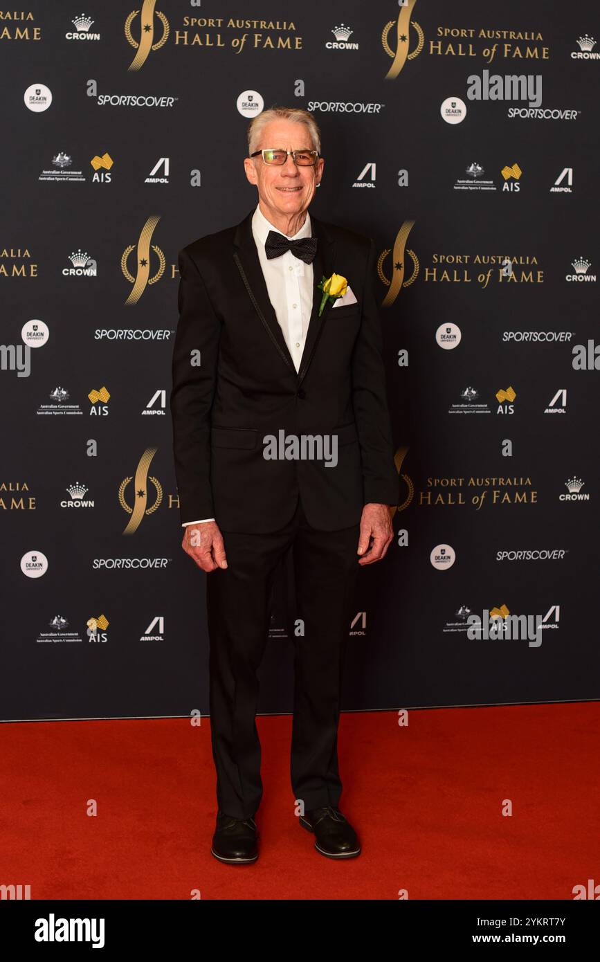 Squash legend Geoff Hunt attending the red carpet for the Sport ...