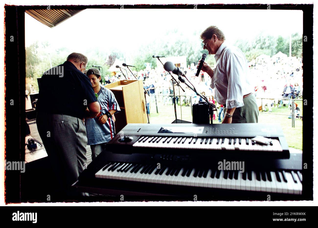 Göran Persson (s), (in black shirt) at this time the Prime Minister ...