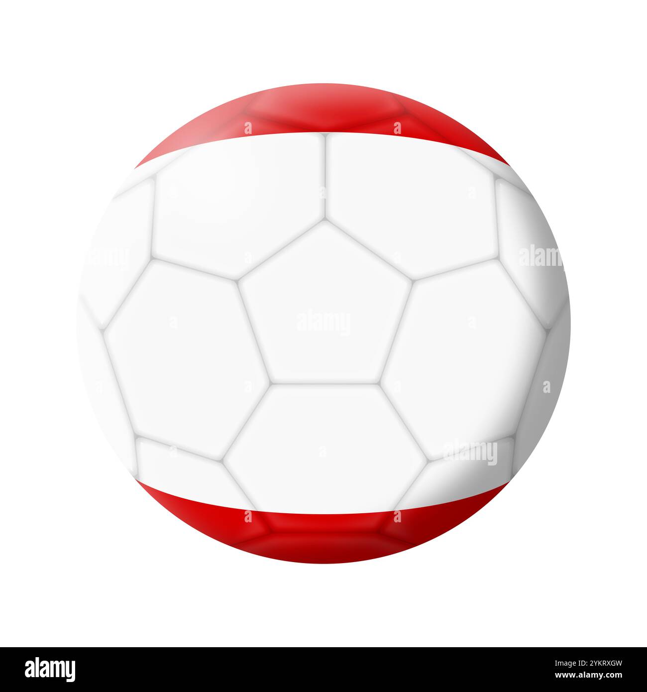 Tahiti soccer ball football with clipping path Stock Photo - Alamy