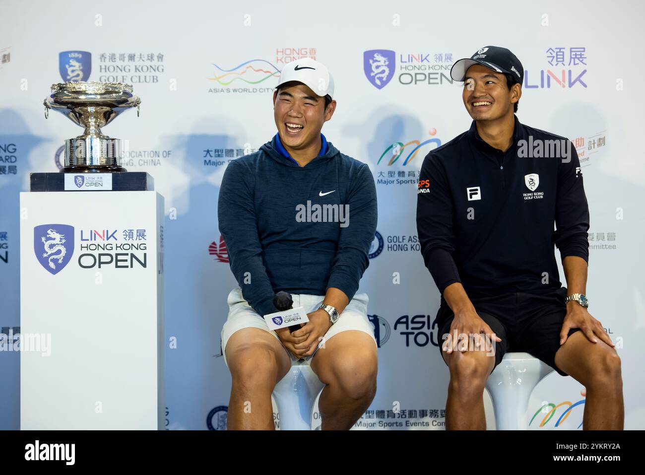Hong Kong, China. 19th Nov, 2024. Link Hong Kong Open Golf Press ...