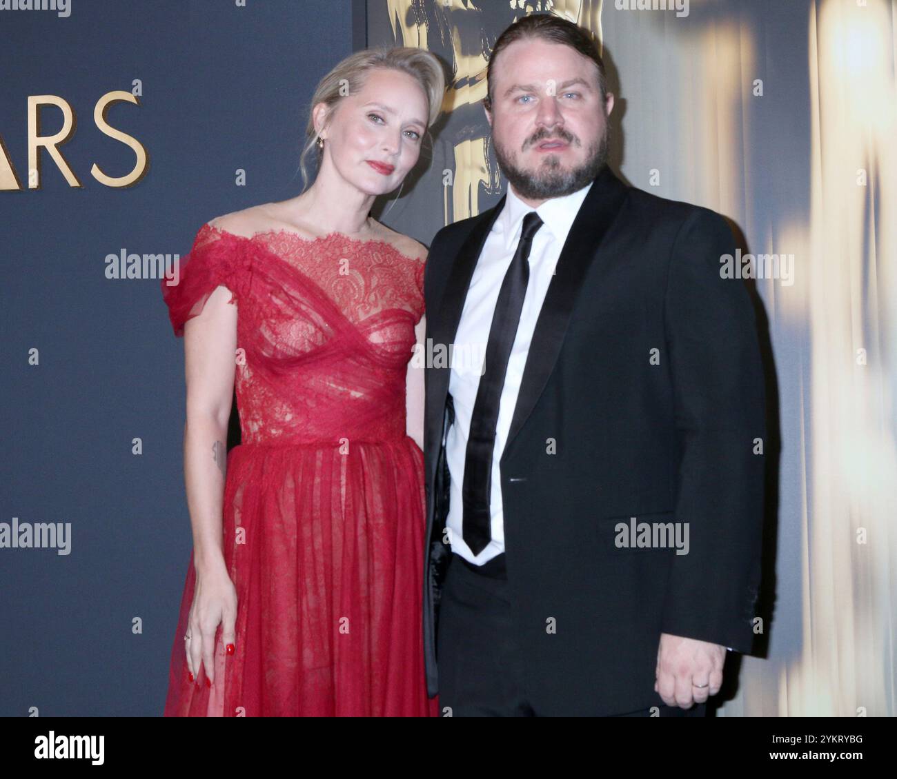 Los Angeles, USA. 17th Nov, 2024. LOS ANGELES - NOV 17: Mona Fastvold, Brady Corbet at the 2024 ...