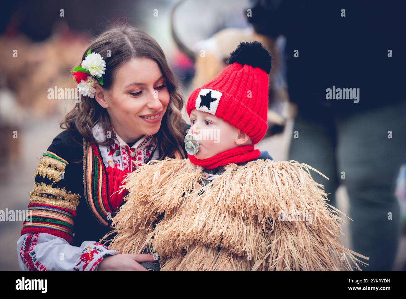 Surva - International Festival of Masquerade Games Stock Photo - Alamy