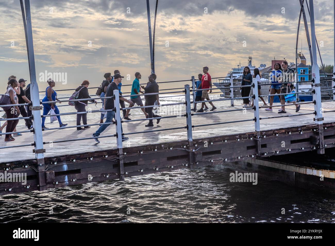 The Queen Anna Bridge is called the Swinging Old Lady. This 1888 ...
