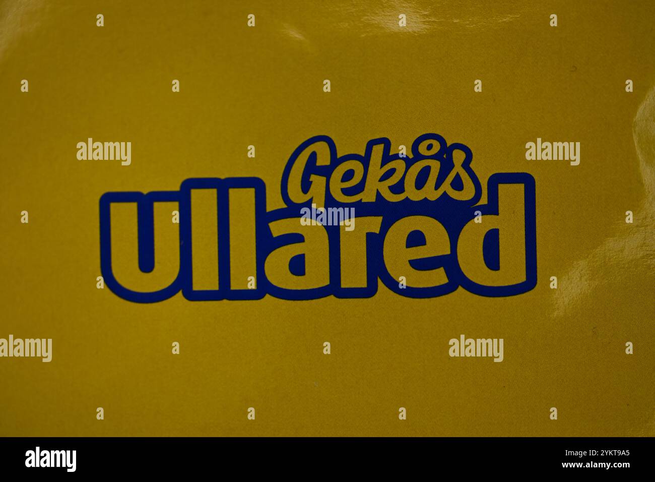 Ullared, Halland, Sweden. November 19 2024. Gekås company logo Stock ...