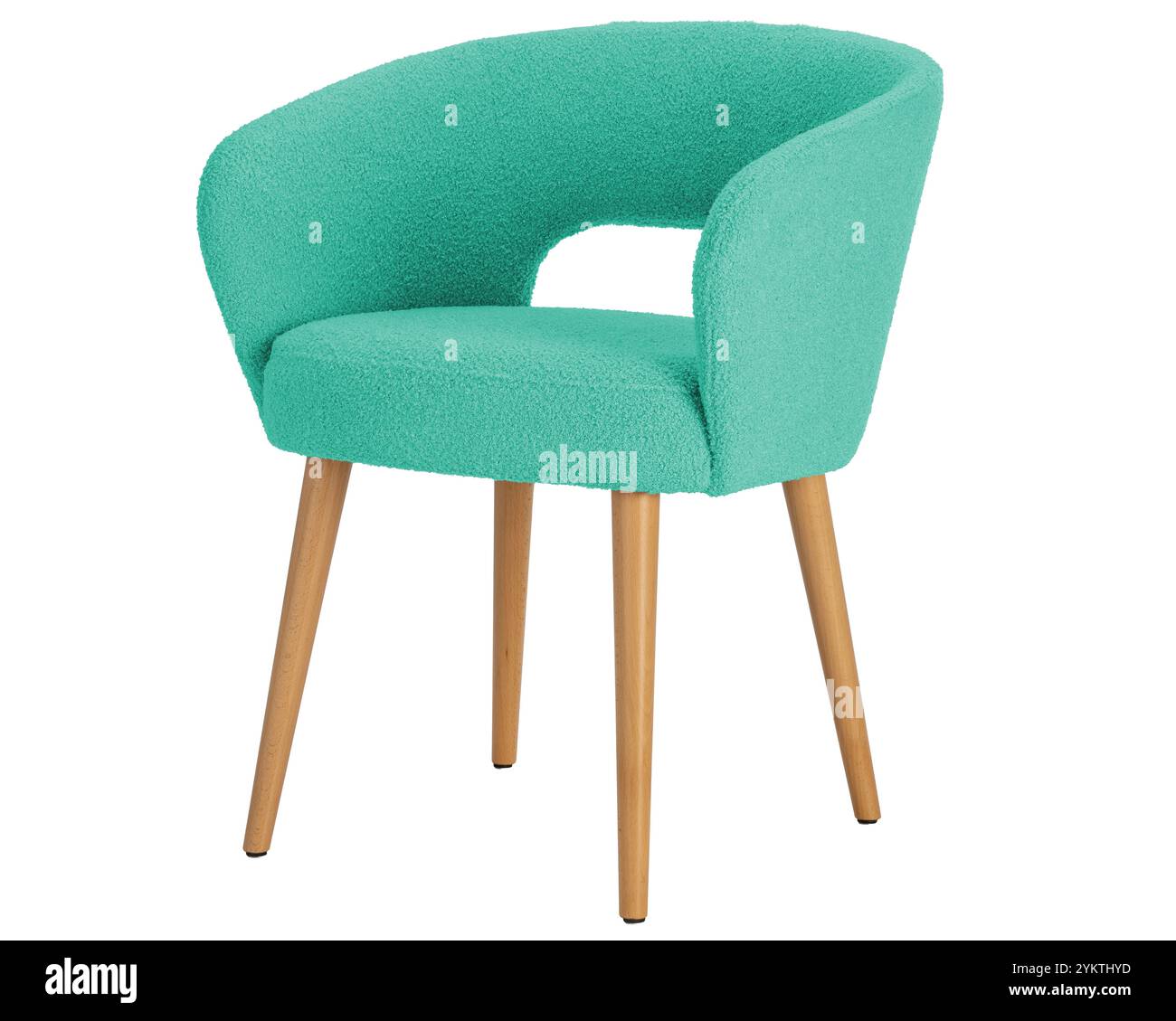 Vibrant turquoise chair hi-res stock photography and images - Alamy