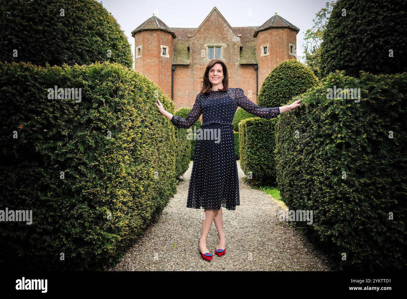 Lady Laura Cathcart wife of William Cash pictured at their home Upton ...