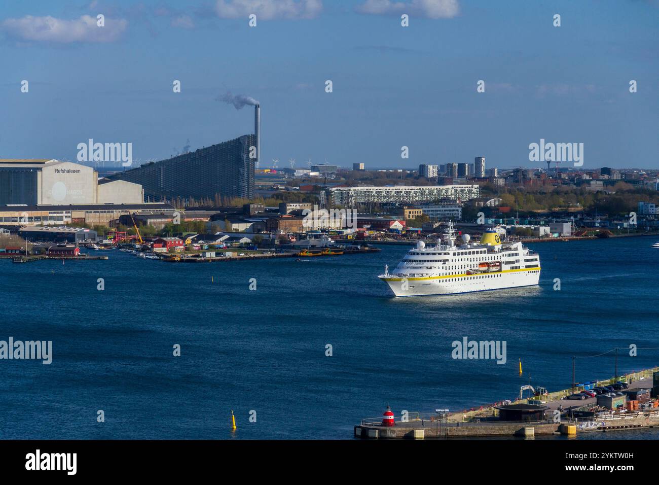 Amager Bakke known as Amager Slope or Copenhill, energy plant with ...