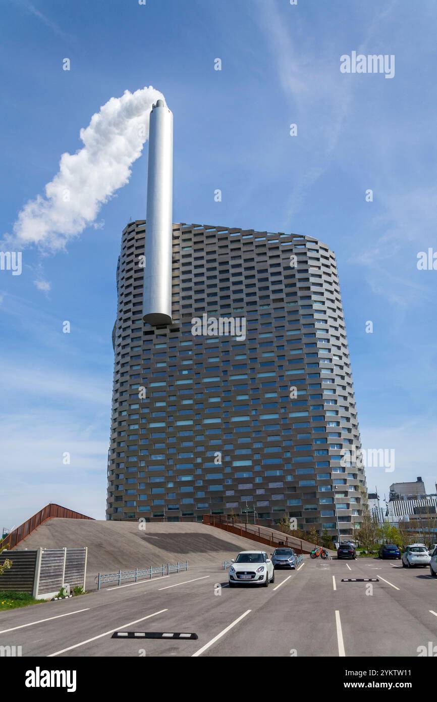 Amager Bakke known as Amager Slope or Copenhill, energy plant with ...