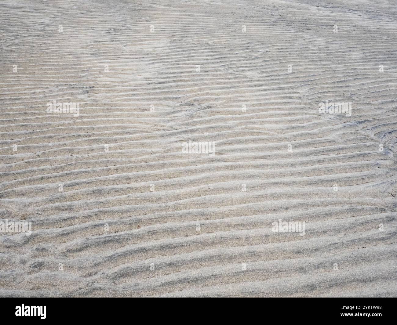 Wave marks on the beach at Sanna on Ardnamurchan, Scotland, UK Stock ...