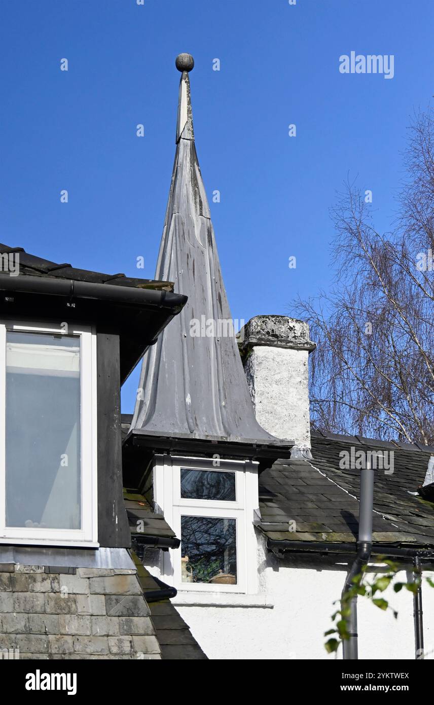 Dormer window with oenamental spirelet. House Number 96 Captain French ...