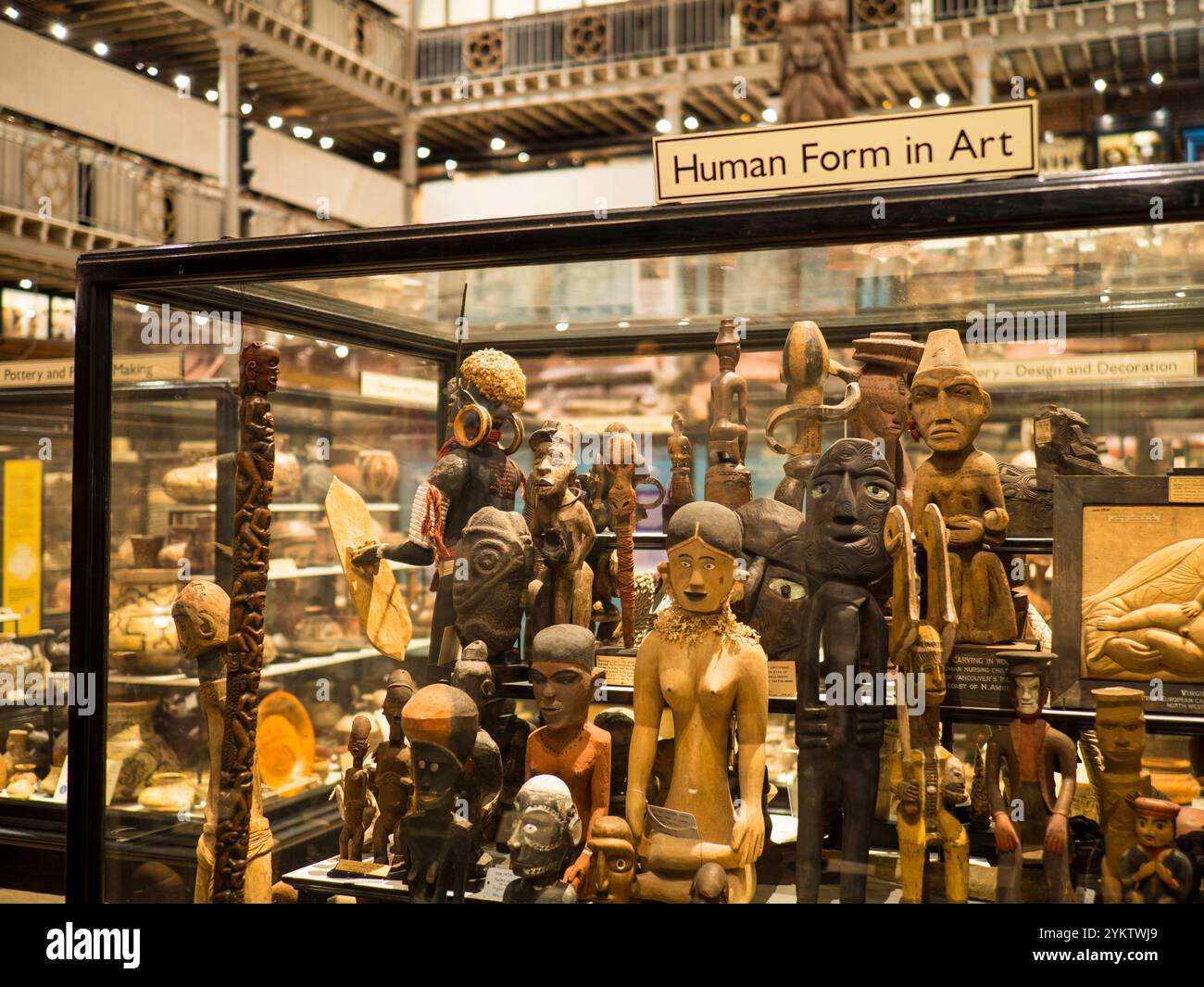 Pitt Rivers Museum, holding the archaeological and anthropological ...