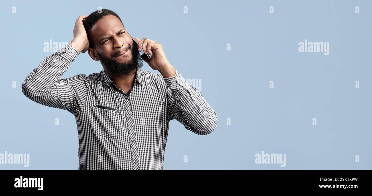 Man talking on phone no face hi-res stock photography and images - Alamy