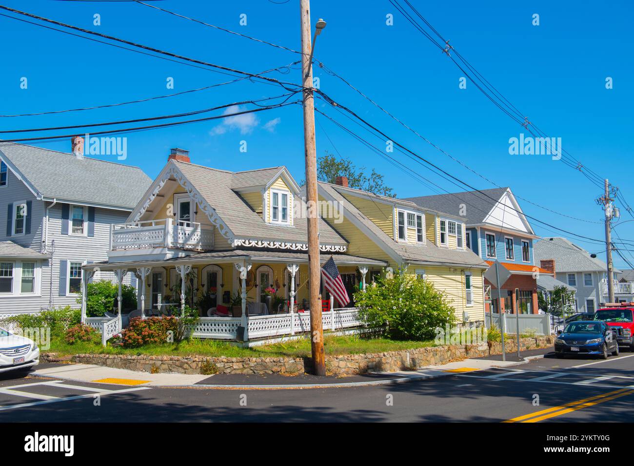 Historic residential building at 10 Valley Beach Avenue at Atlantic ...