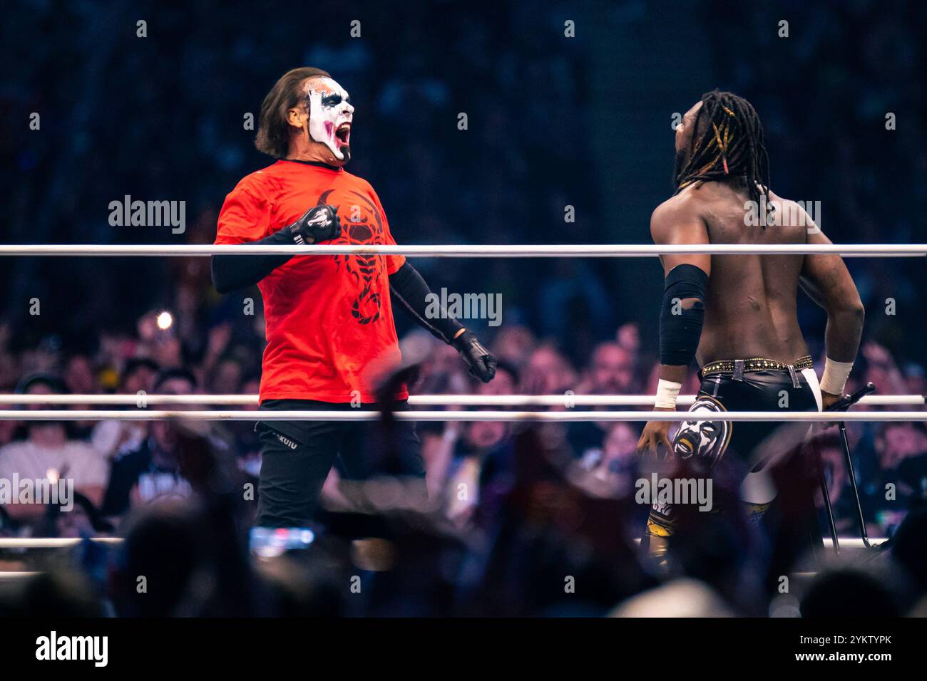Sting at AEW All In at Wembley Stadium on 27th August 2023 Stock Photo ...